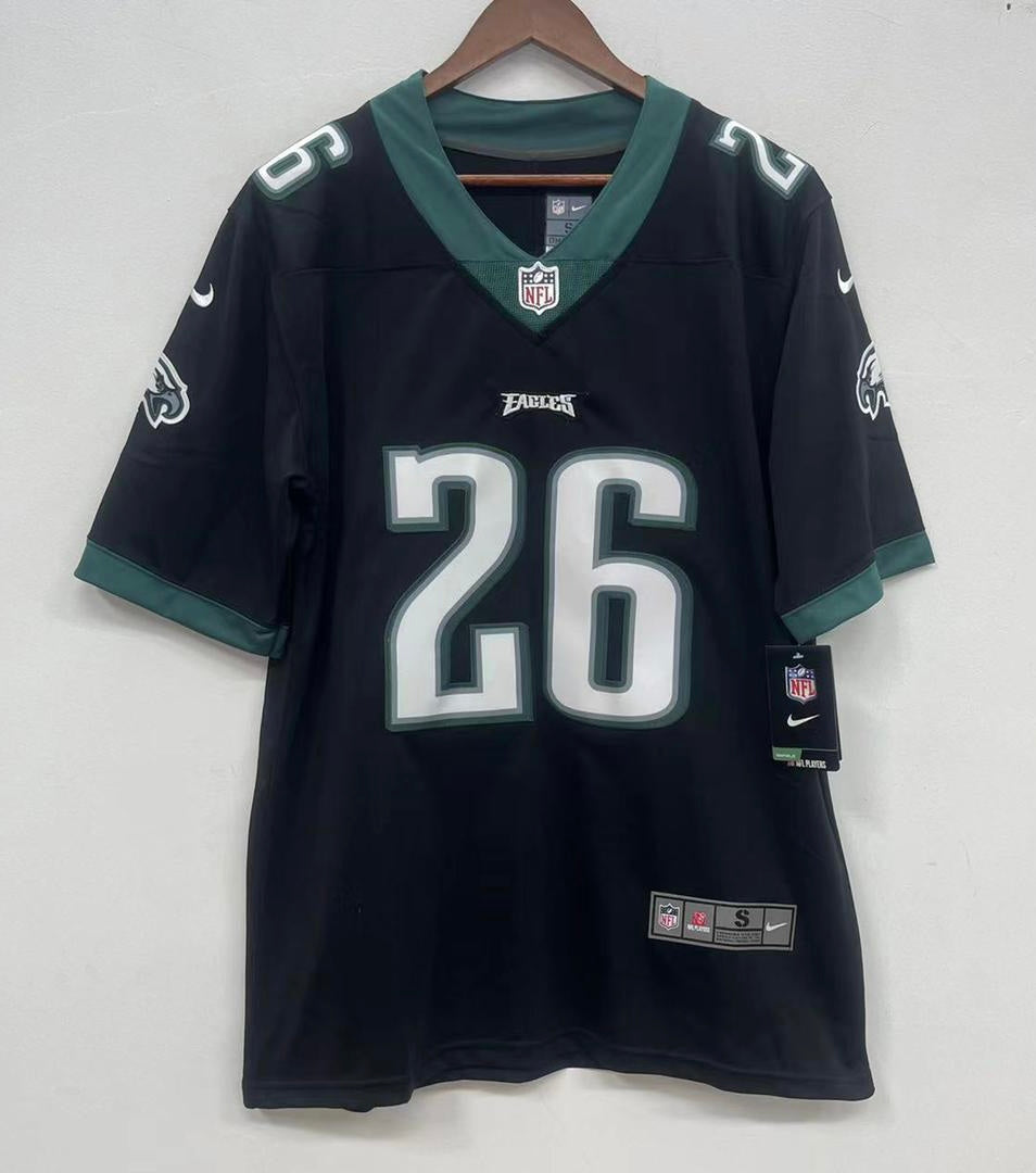Saquon Barkley Philadelphia Eagles Official NFL Jersey black Nike – Classic Authentics