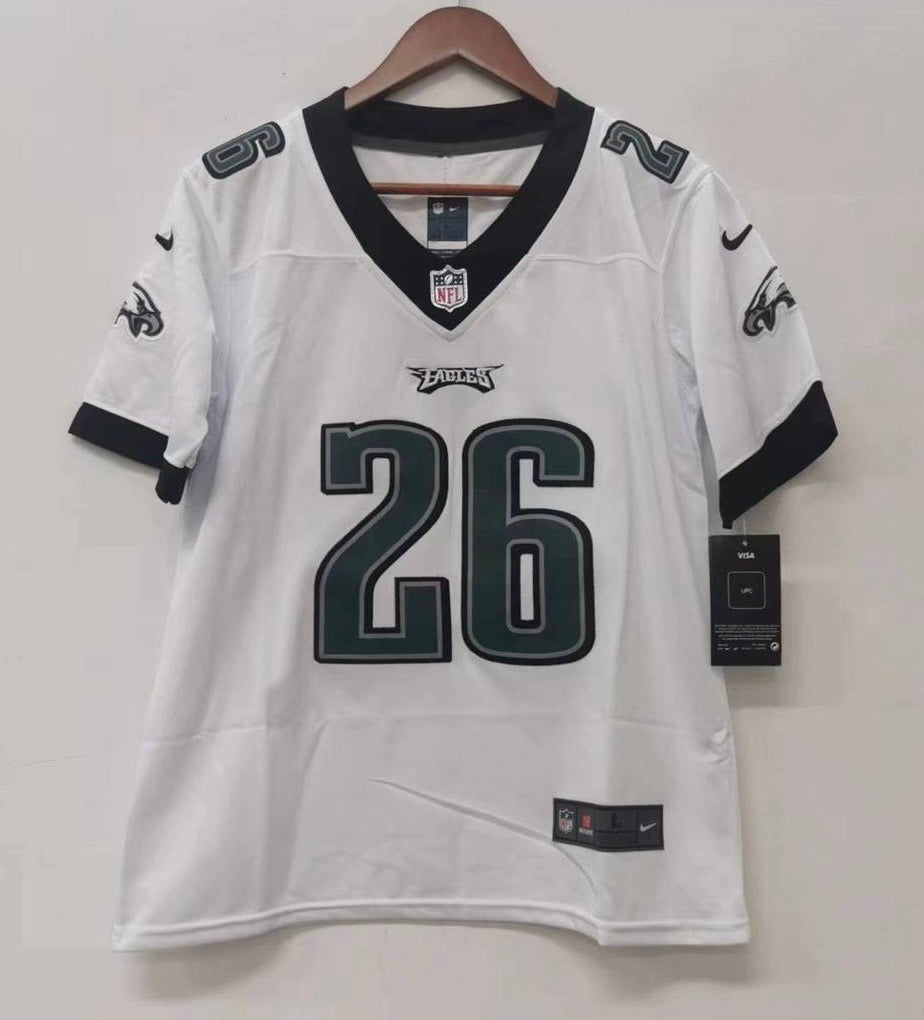 Saquon Barkley YOUTH Philadelphia Eagles Jersey Nike white – Classic Authentics