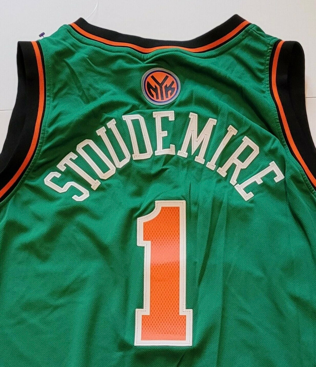 Amar’e Stoudemire New York Knicks Official NBA Adidas Jersey green St ...