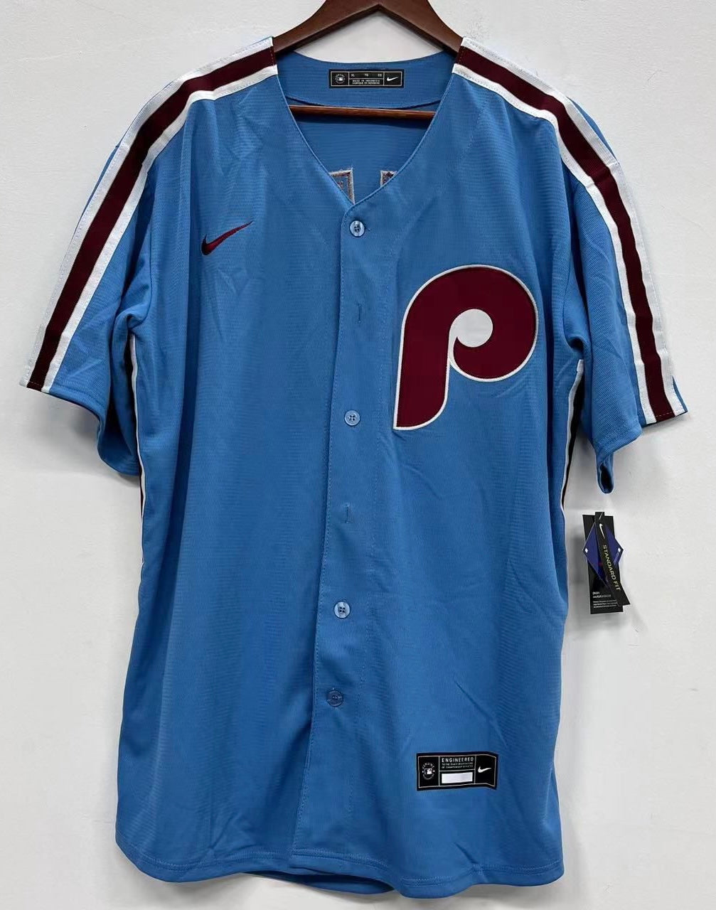 Chase Utley Philadelphia Phillies Official MLB Jersey blue NIKE ...
