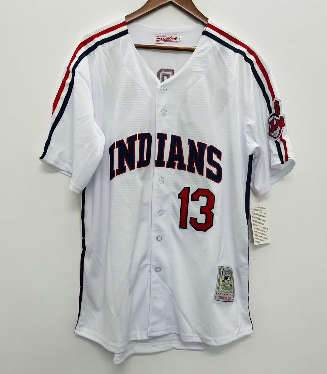 Pedro Cerrano Jersey Major League Cleveland Indians Mitchell & Ness ...