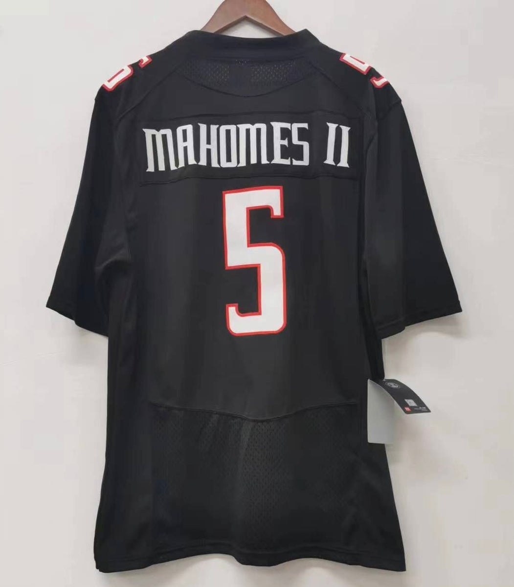 Patrick Mahomes Texas Tech Official NCAA Jersey black – Classic Authentics