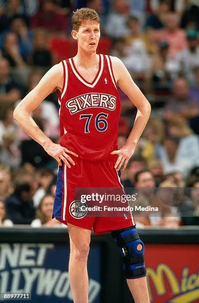 Shawn Bradley Philadelphia 76ers Official custom NBA Jersey – Classic ...