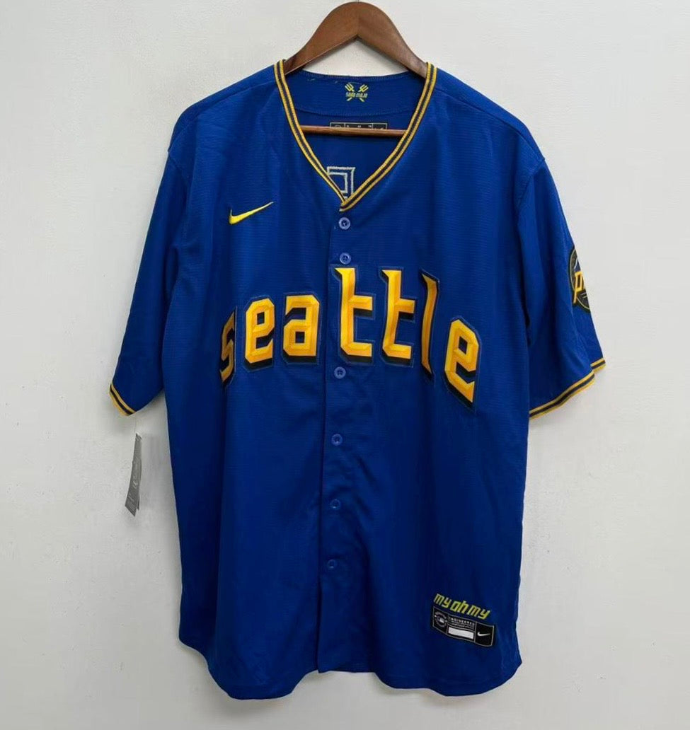 Cal Raleigh Seattle Mariners Official MLB Nike Retro Jersey – Classic ...