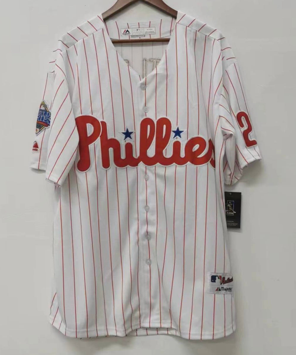 Chase Utley Philadelphia Phillies Official MLB 2008 World Series Jerse ...