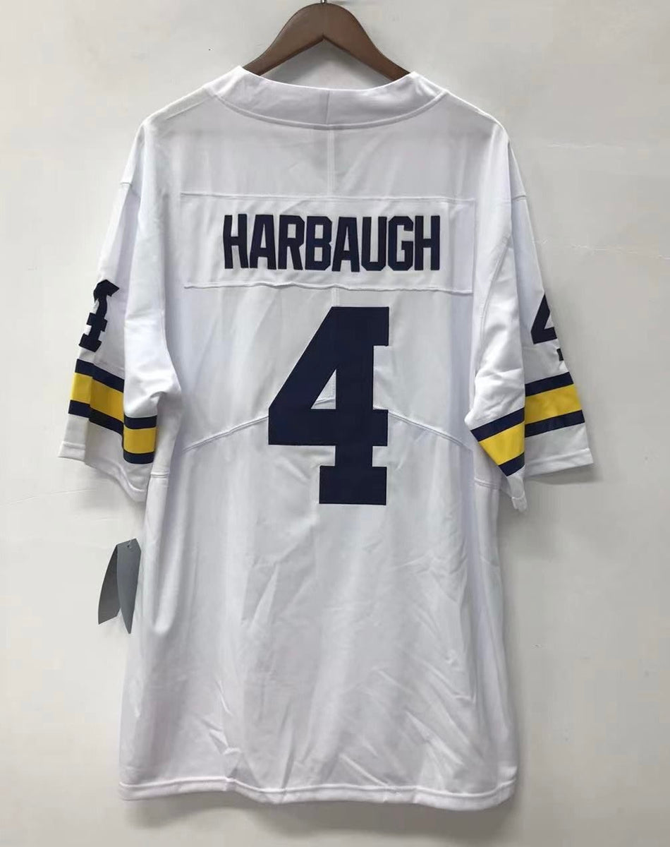 Jim Harbaugh Michigan Wolverines Jersey – Classic Authentics