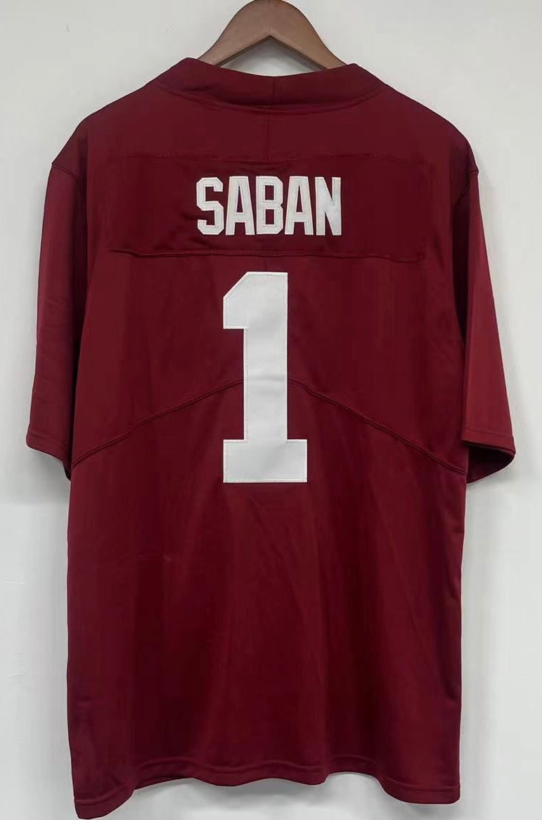 Nick Saban Alabama Crimson Tide Jersey Nike – Classic Authentics
