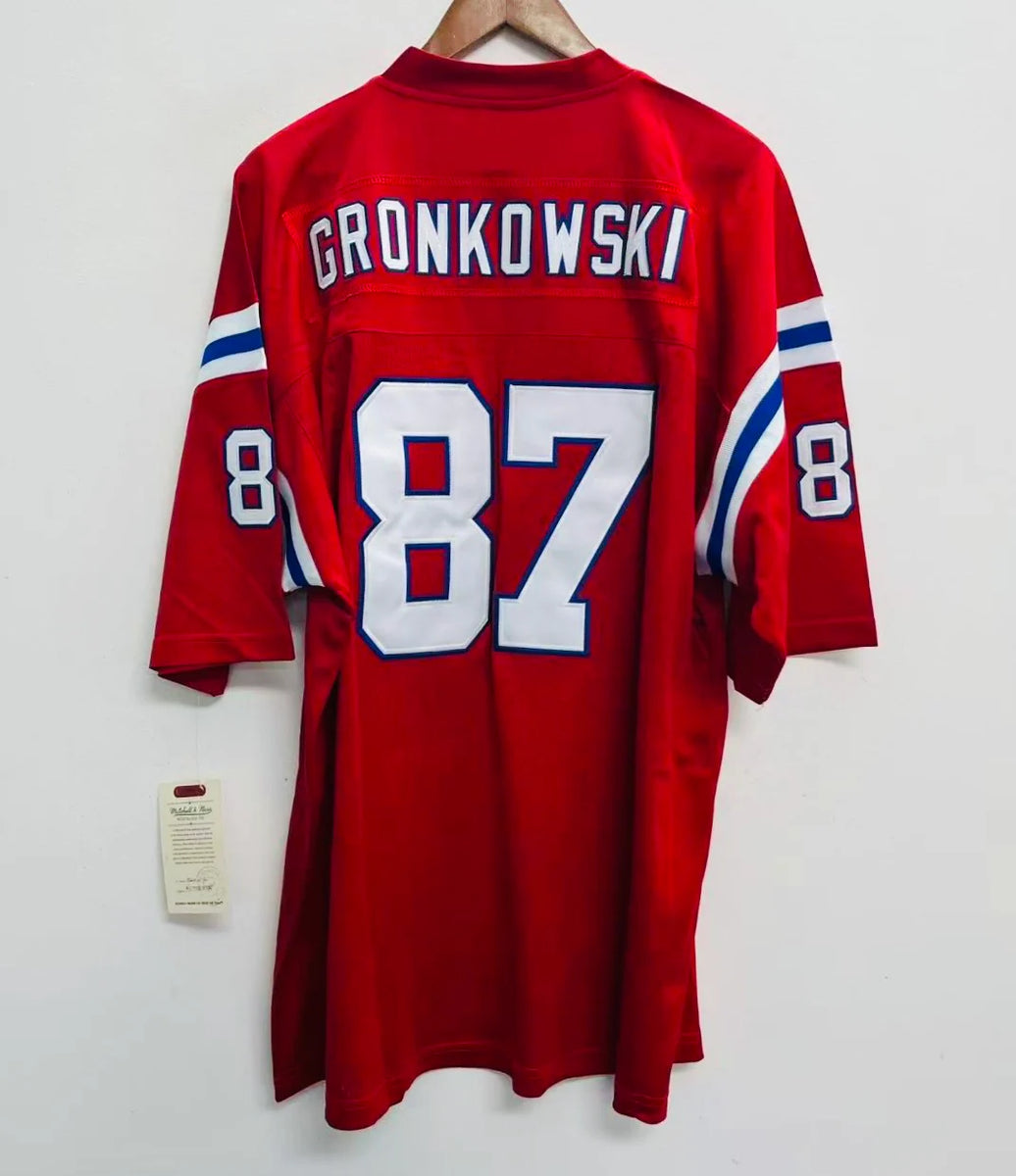 Rob Gronkowski New England Patriots YOUTH KIDS Official NFL Jersey Red ...