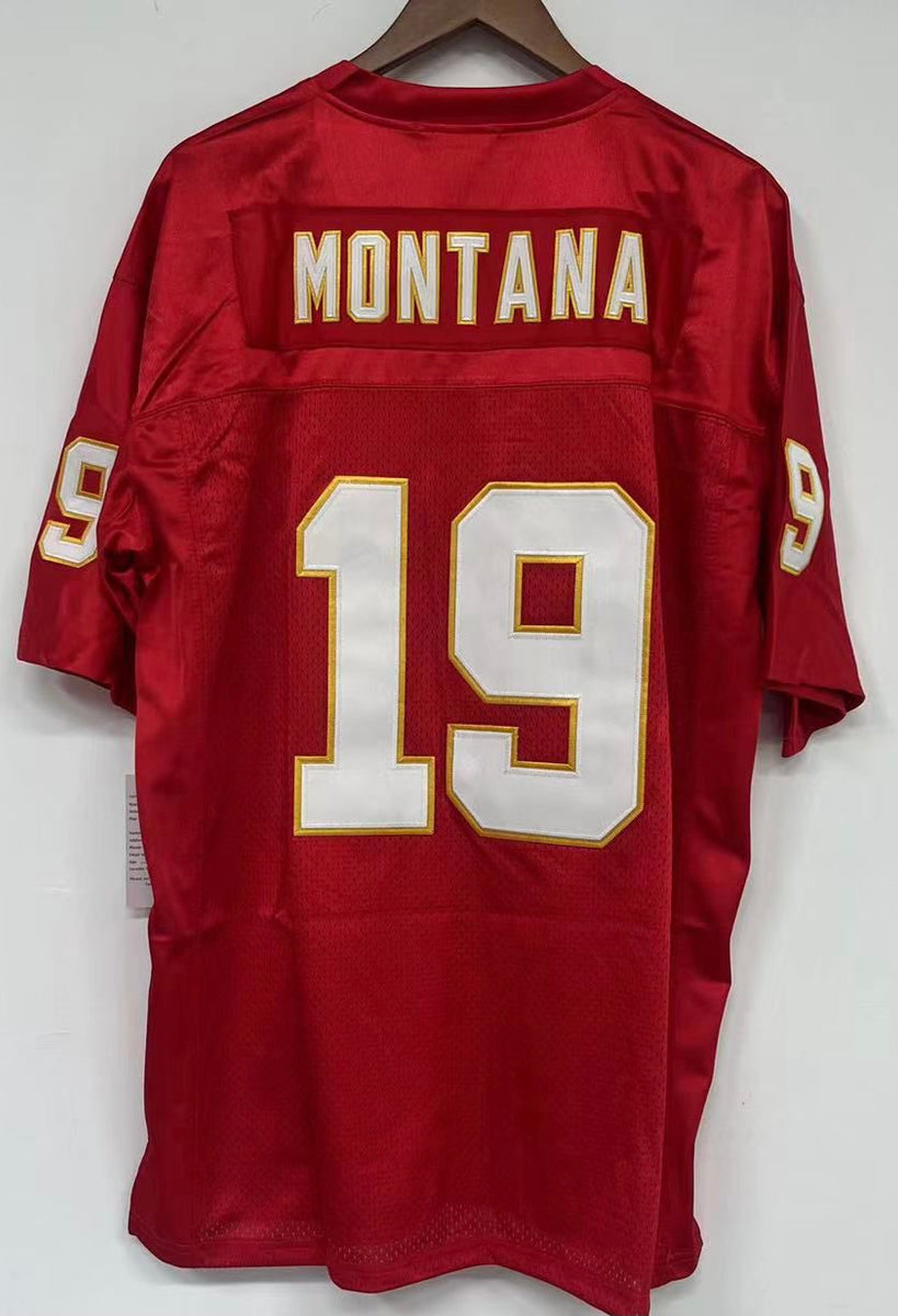 Joe Montana Kansas City Chiefs Official NFL Mitchell & Ness Jersey ...