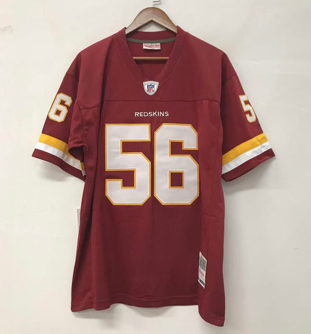 Lavar Arrington Washington Redskins Official NFL Mitchell & Ness Jerse ...