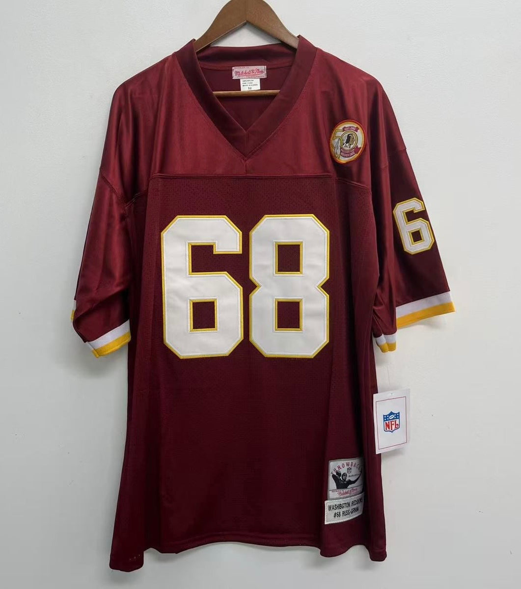 Russ Grimm Washington Redskins Commanders Mitchell & Ness Jersey ...