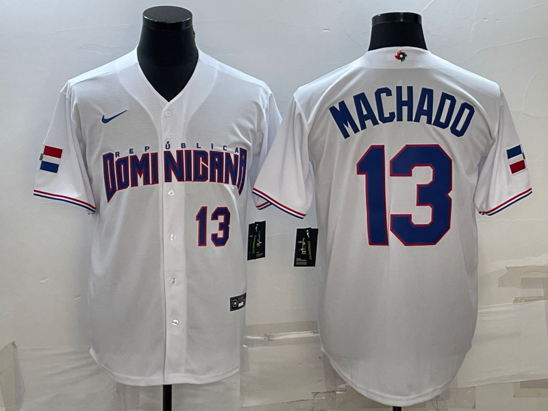 Manny Machado Dominican Republic jersey Nike – Classic Authentics