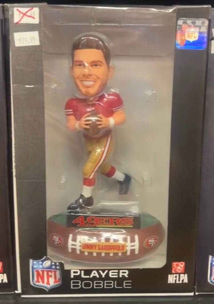 Jimmy Garoppolo San Francisco 49ers Bobblehead Forever Collectibles ...