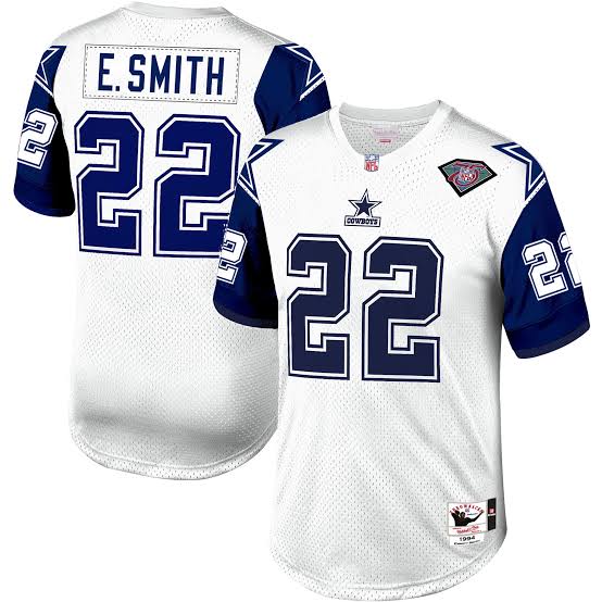 Emmitt Smith YOUTH KIDS Dallas Cowboys Official NFL Mitchell & Ness Je ...