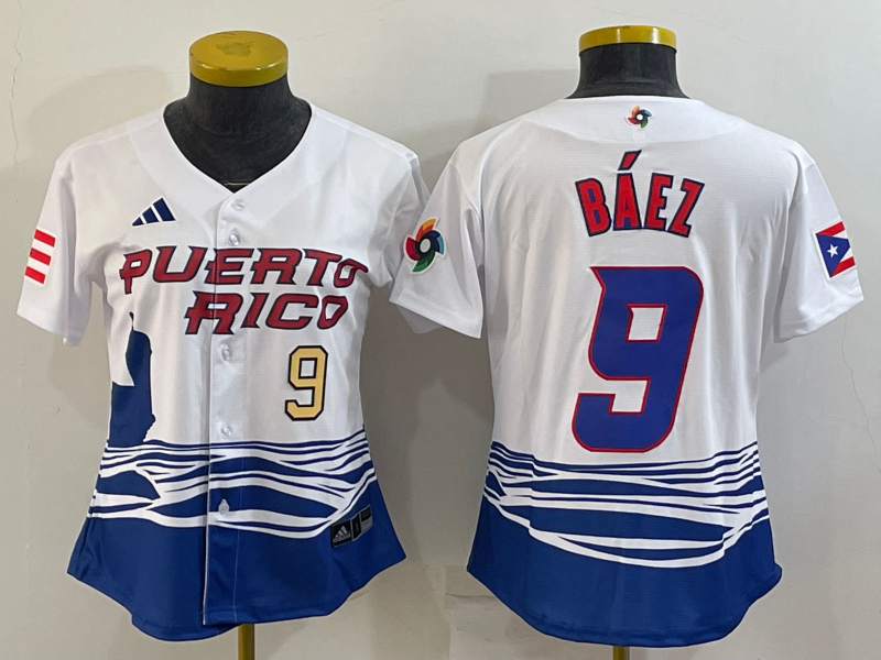 Javier Báez Puerto Rico jersey Nike – Classic Authentics