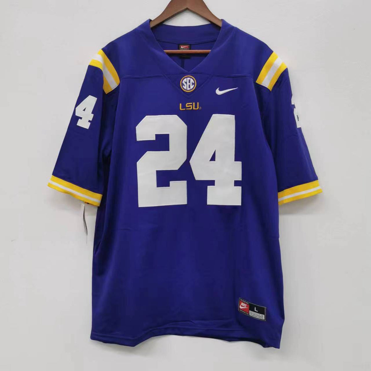 Derek Stingley Jr. LSU Jersey Nike – Classic Authentics