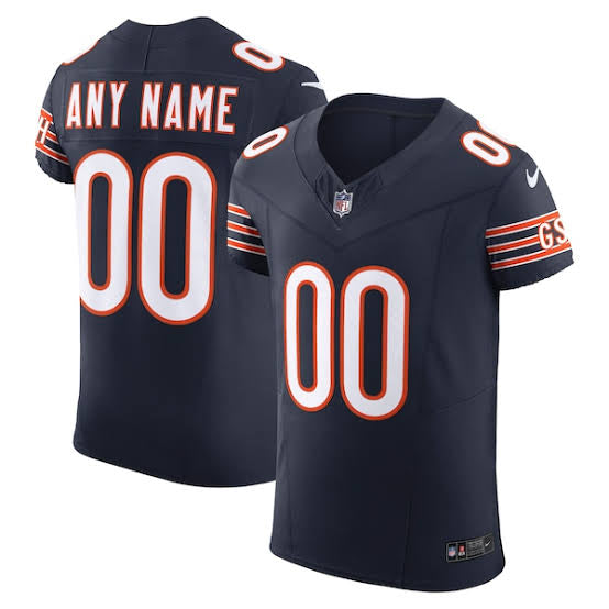 Any name & Number Chicago Bears Official NFL Nike Jersey blue – Classic ...