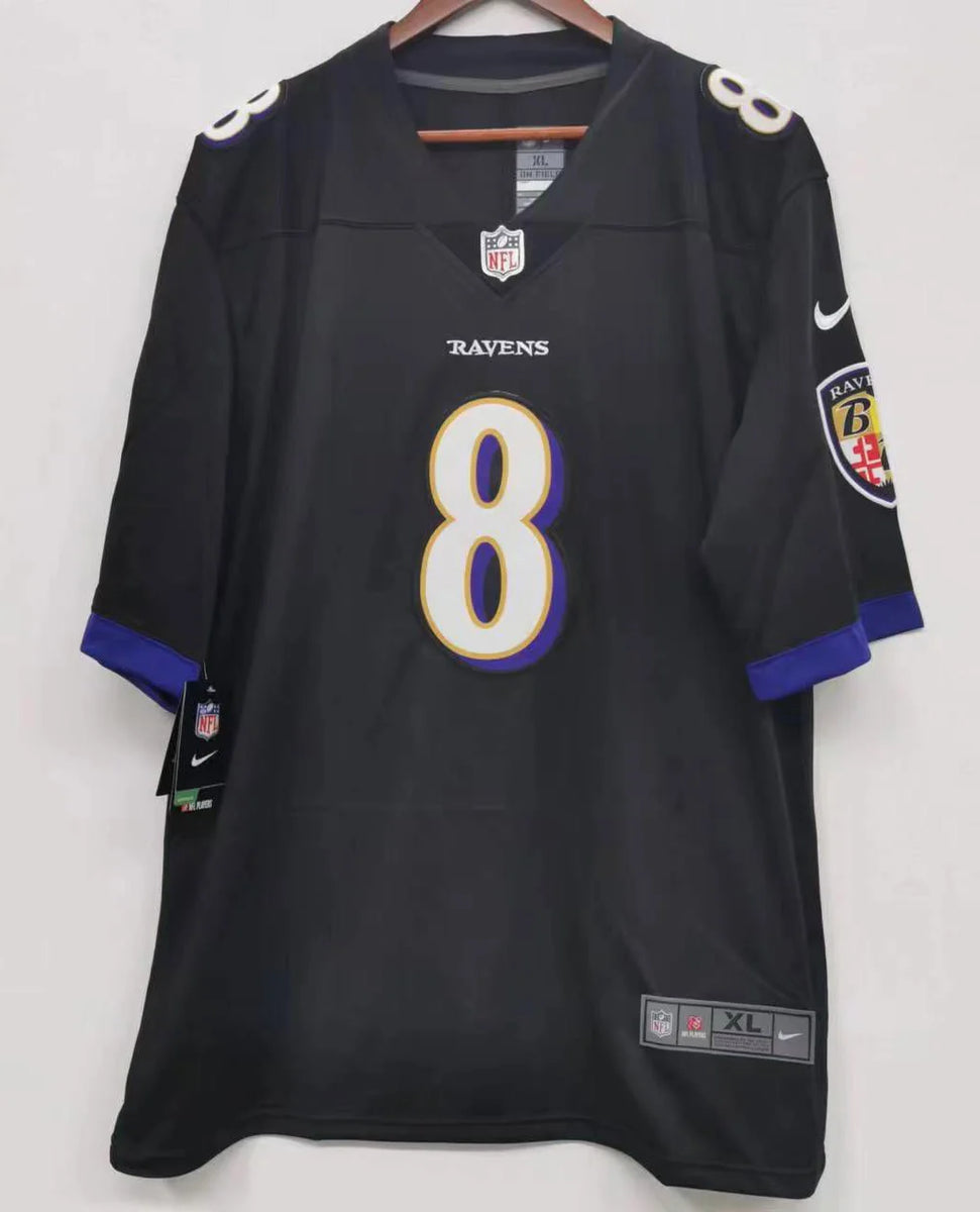 Lamar Jackson Baltimore Ravens official Nike Jersey black – Classic ...