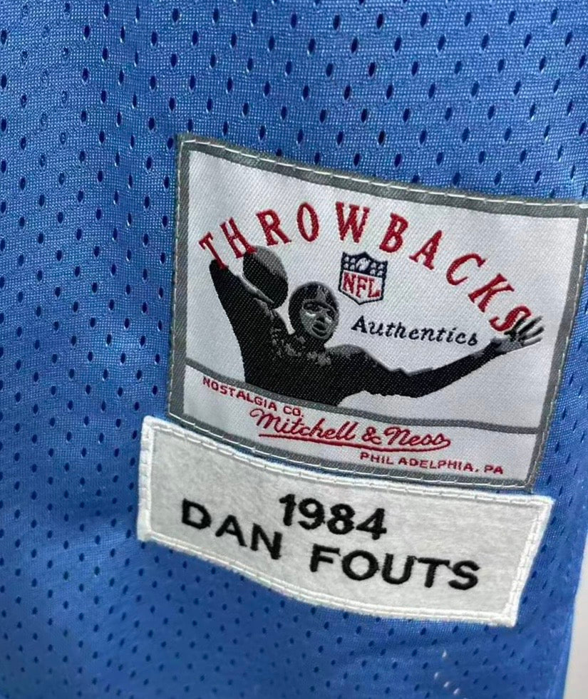 Dan Fouts San Diego Chargers Jersey Mitchell & Ness light blue ...