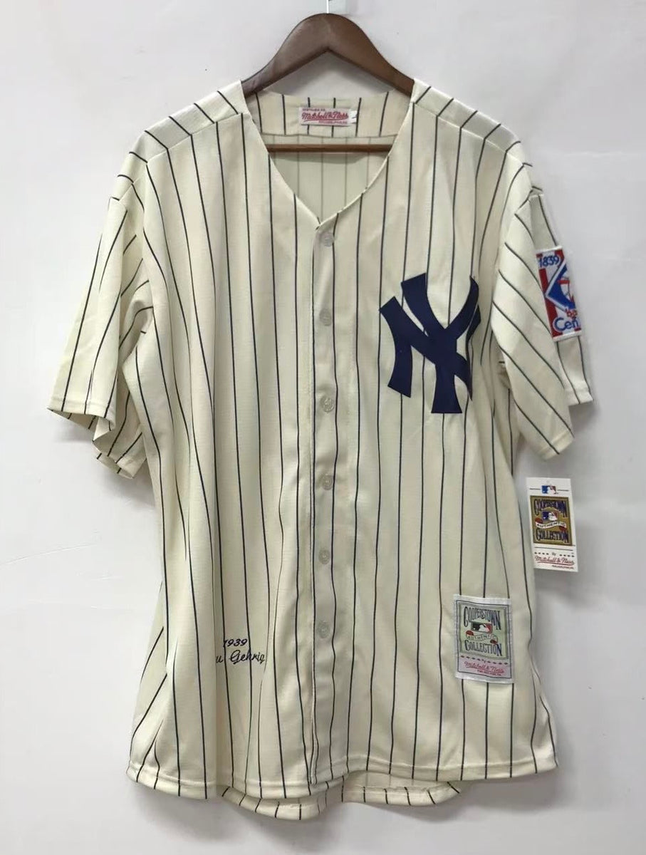 Lou Gehrig 1939 New York Yankees Jersey Mitchell & Ness – Classic ...