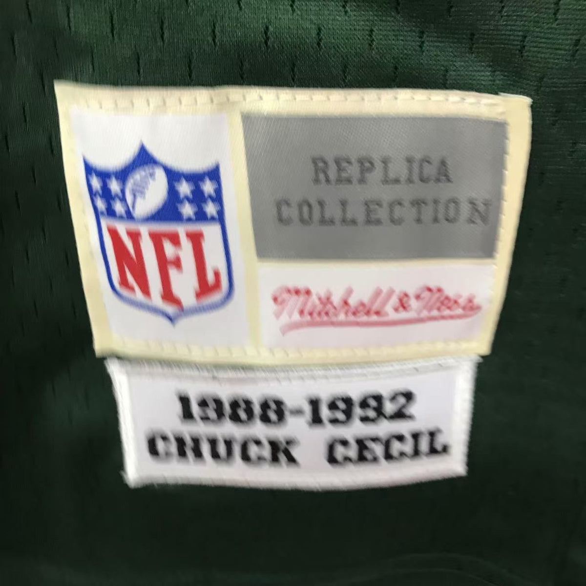 Chuck Cecil Green Bay Packers NFL Mitchell & Ness Jersey – Classic ...