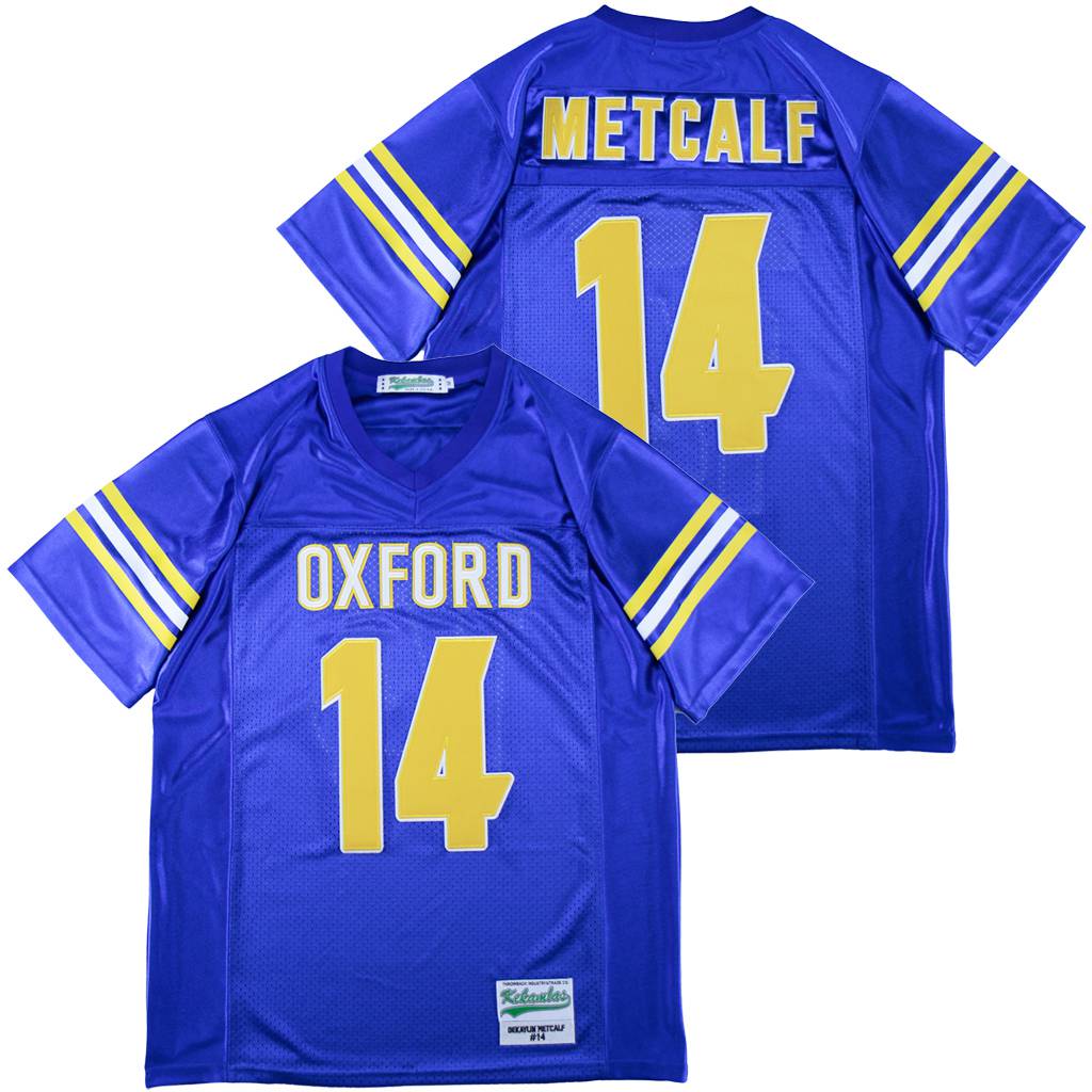 DK Metcalf High School Jersey Oxford High School Mississippi – Classic ...