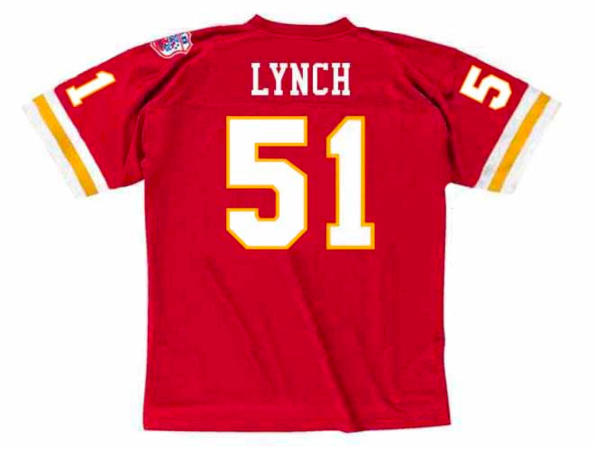 Jim Lynch 1969 Kansas City Chiefs NFL Mitchell & Ness Jersey – Classic ...