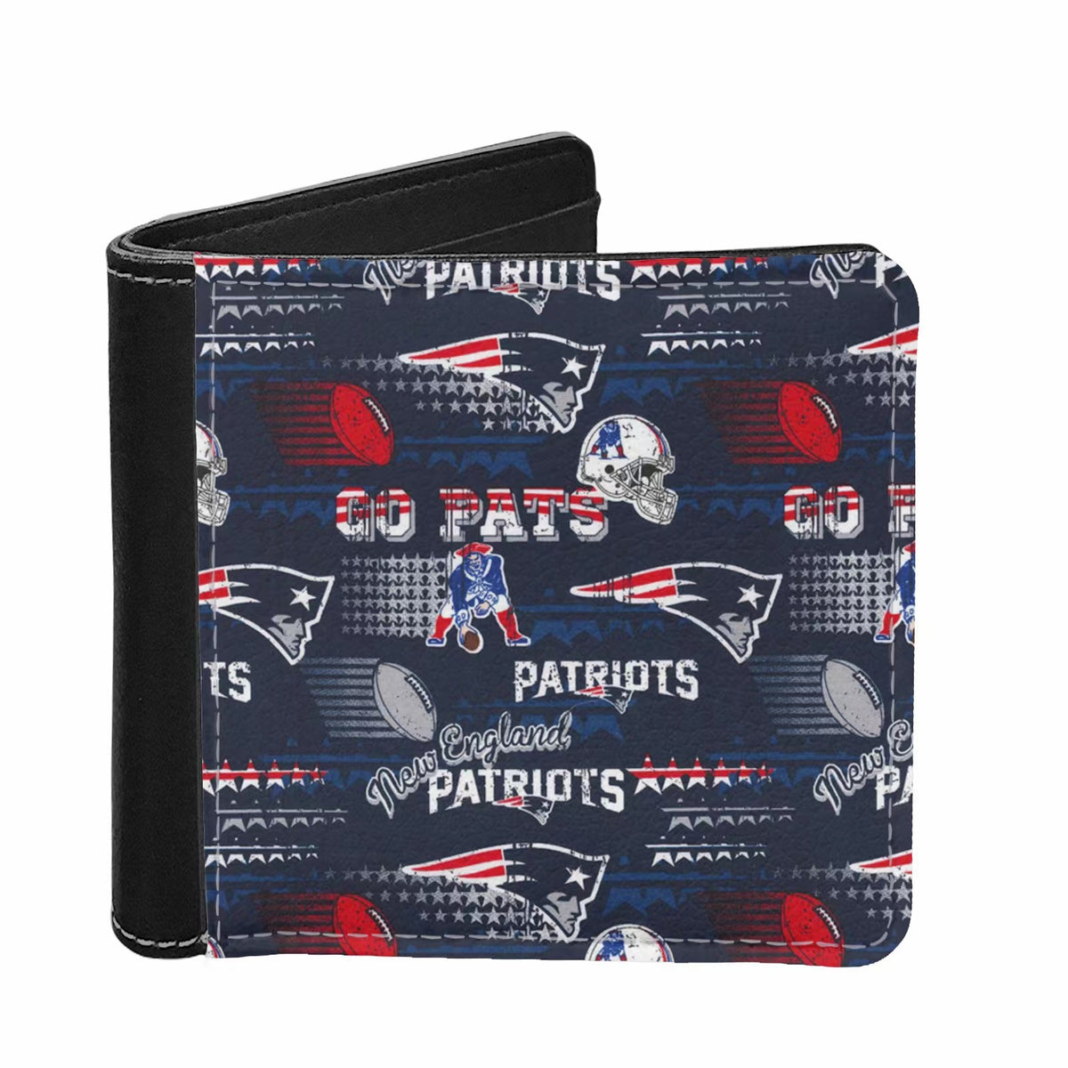 New England Patriots Team logo NFL Wallet – Classic Authentics