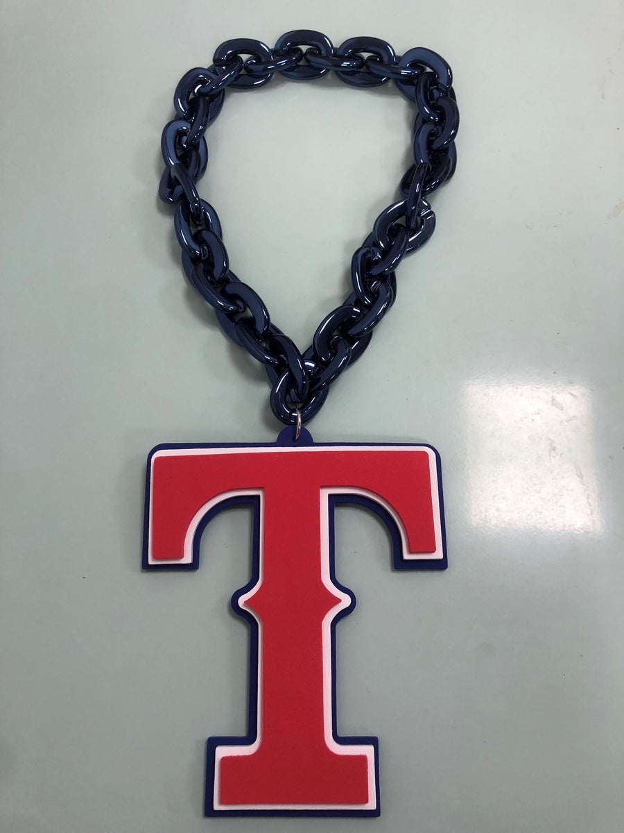 Texas Rangers 3D foam MLB licensed Fan Chain – Classic Authentics