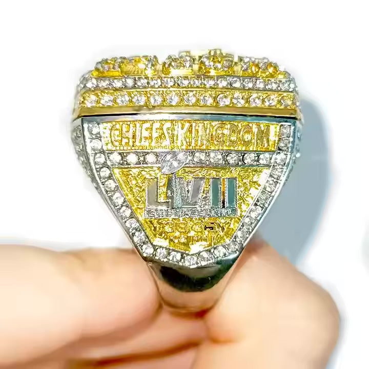 Patrick Mahomes Kansas City Chiefs replica NBA Championship ring ...