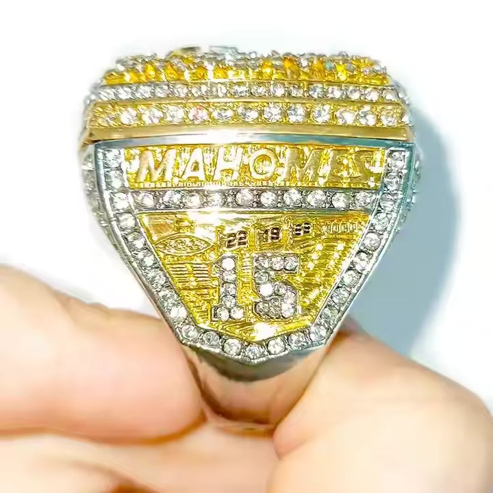 Patrick Mahomes Kansas City Chiefs replica NFL Super Bowl ring ...