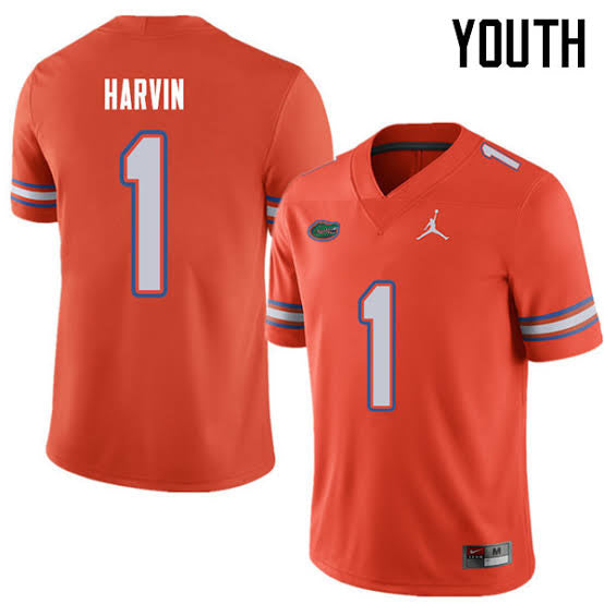 Percy Harvin YOUTH KIDS Florida Gators Official NCAA Jordan Brand Jers ...